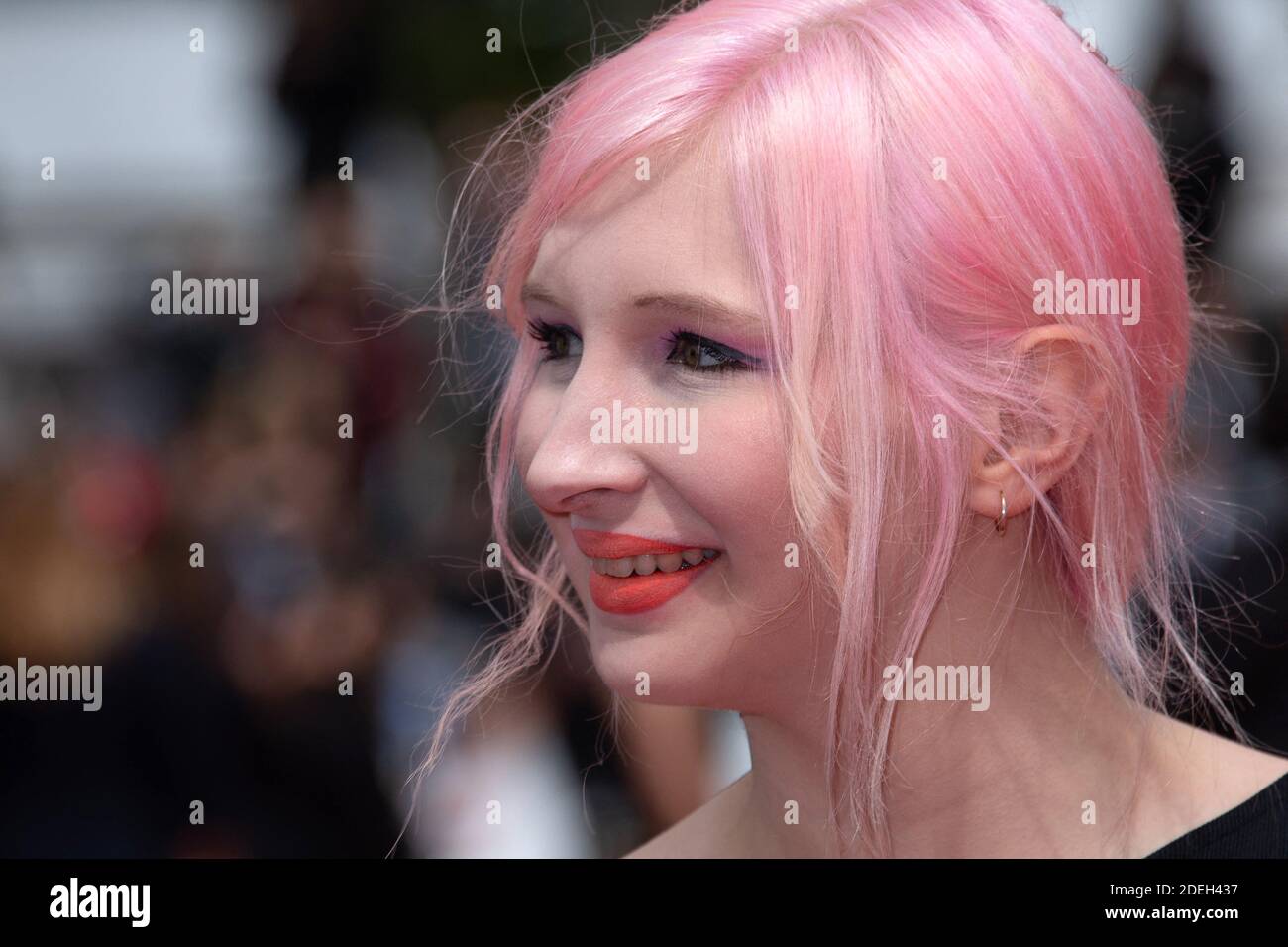 Alice Dutoit aka Alice on the roof attending the Portrait de la Jeune ...