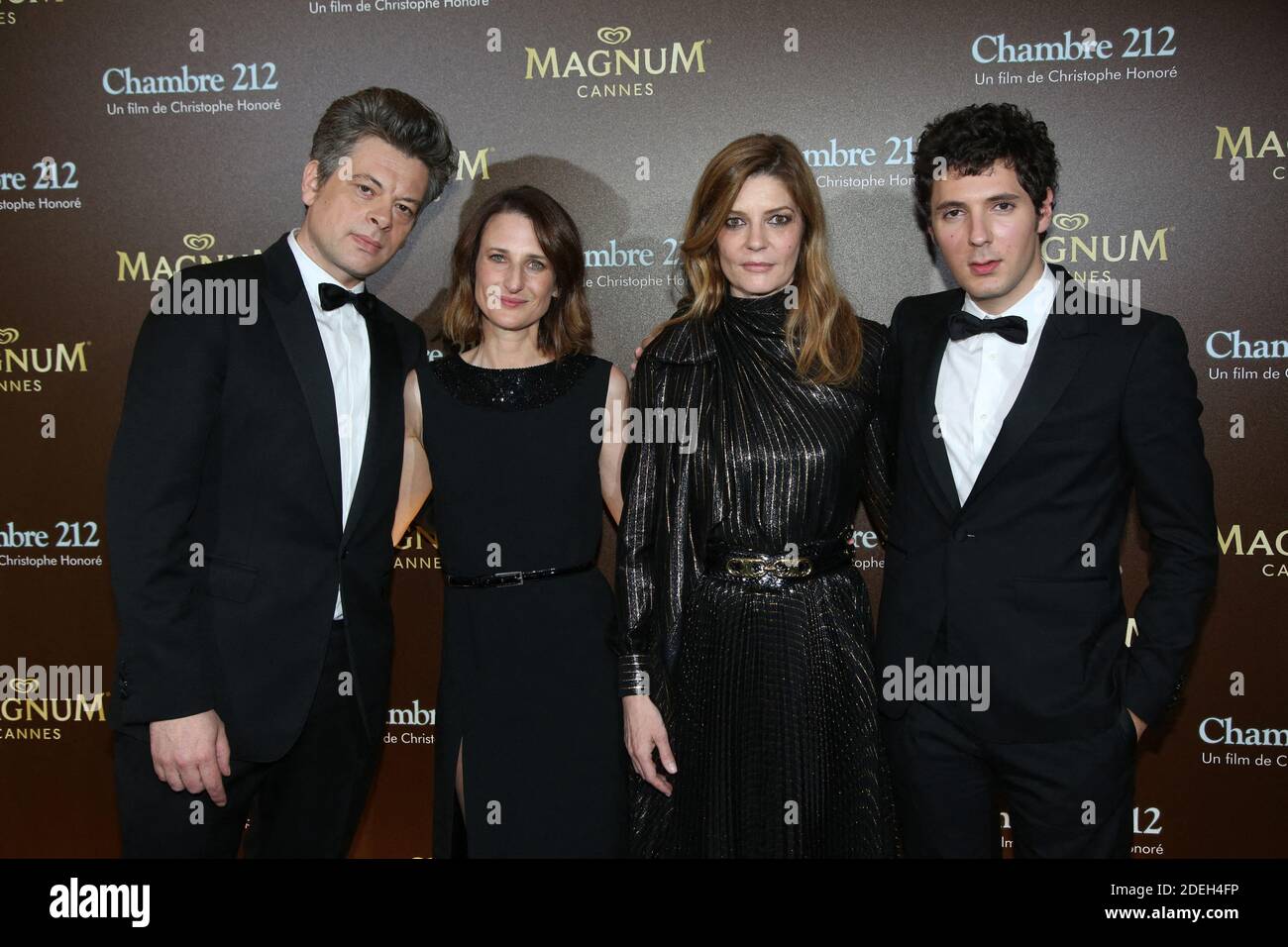 Benjamin Biolay, Camille Cottin, Chiara Mastroianni and Vincent Lacoste ...