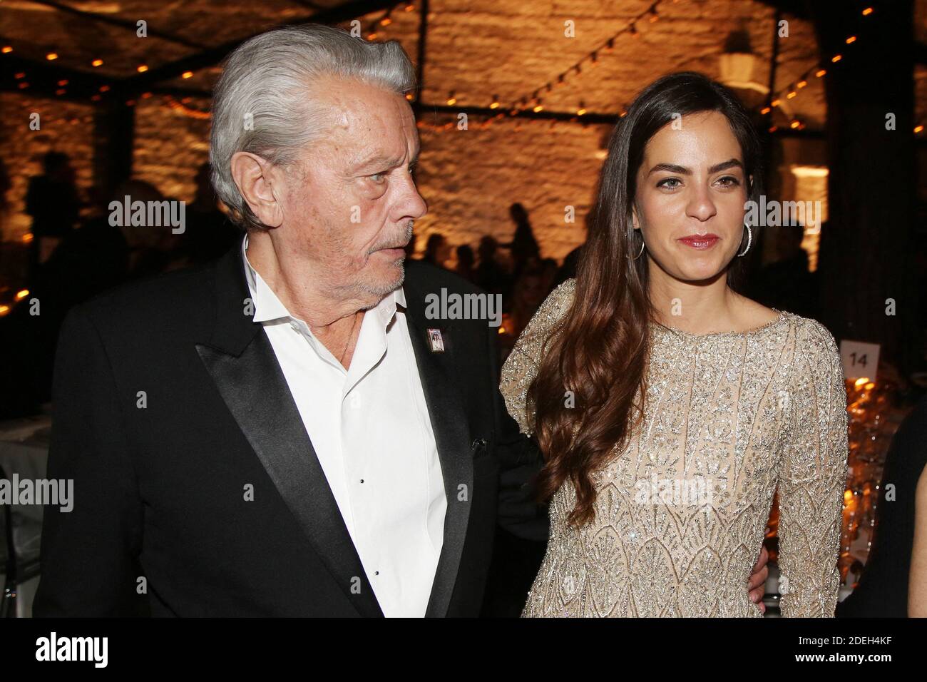 Alain Delon Daughter Alain Delon And His Daughter Anouchka Delon
