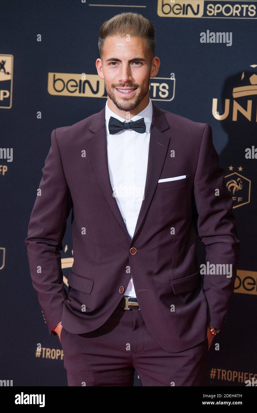 Benjamin Lecomte attending the ceremony for the UNFP Trophy Awards at ...