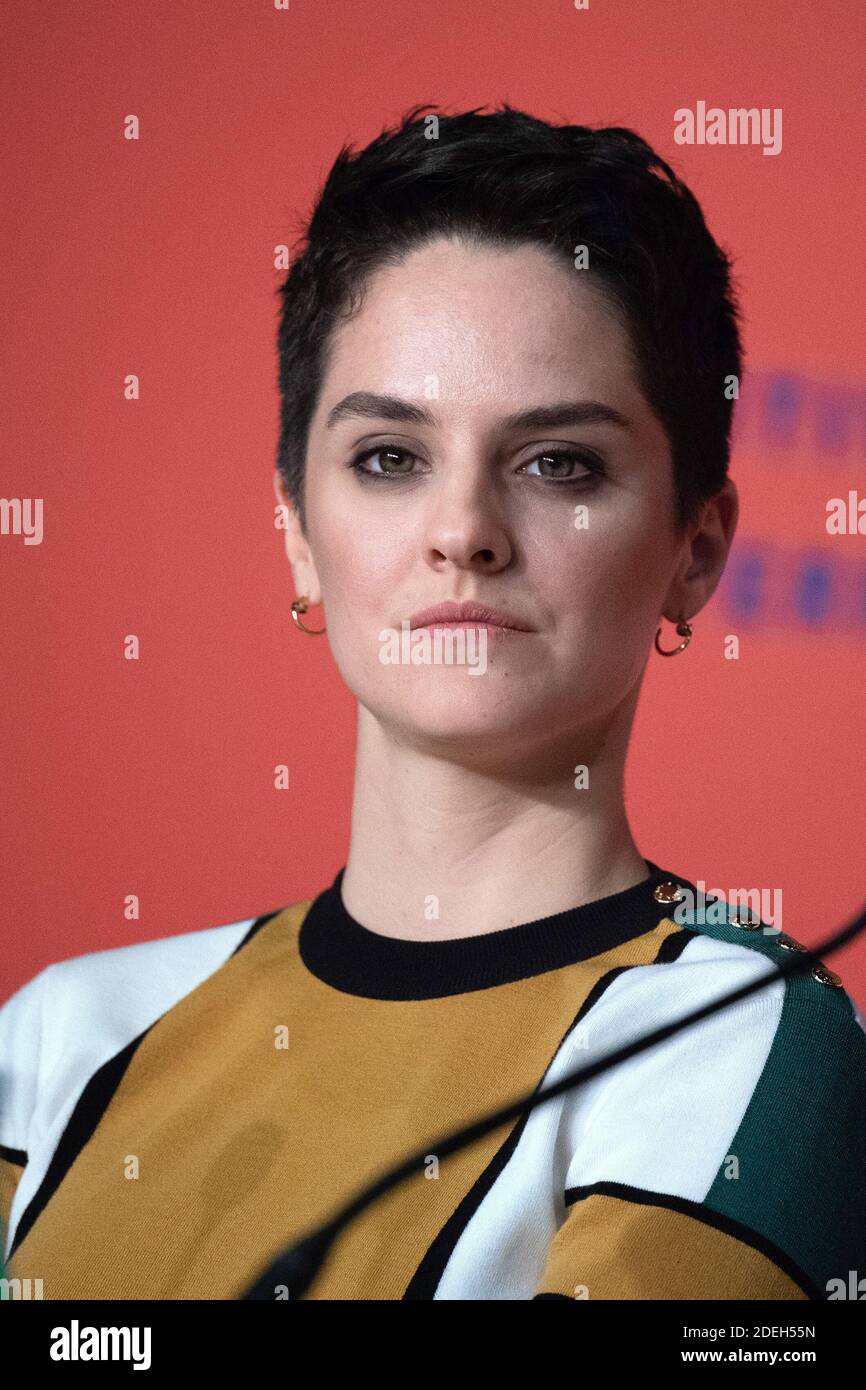 Noemie Merlant attending the Portrait de la Jeune Fille en Feu Press ...