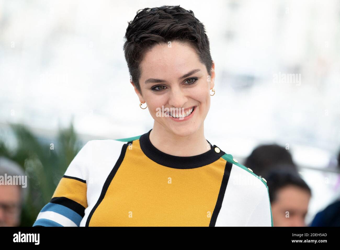 Noemie Merlant attends the photocall for Portrait of a lady on fire ...