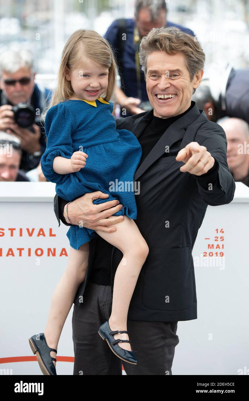 Anna Ferrara and Willem Dafoe attend the photocall for Tommaso during ...