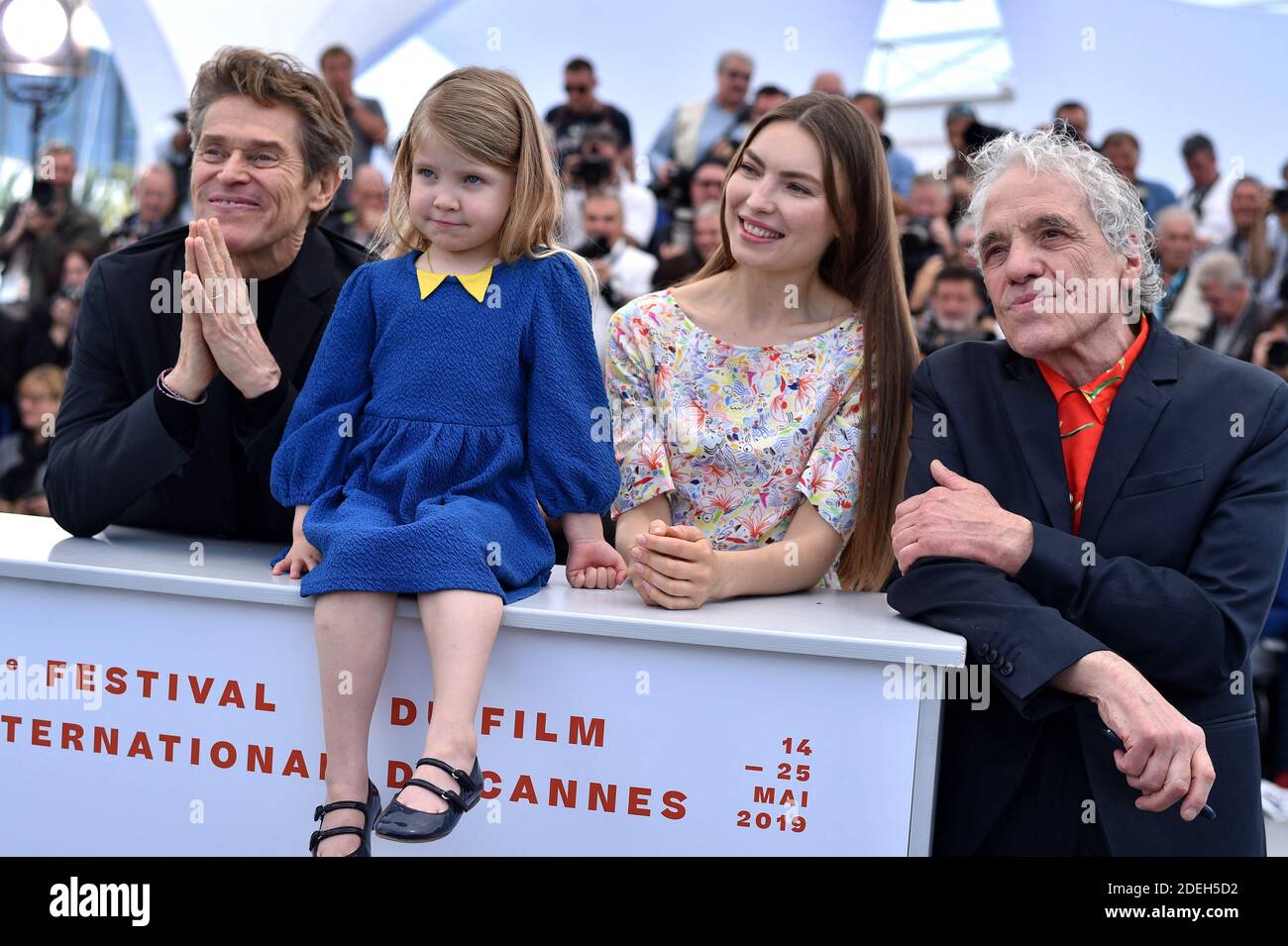 Willem Dafoe, Director Abel Ferrara, Anna Ferrara and Cristina Chiriac ...