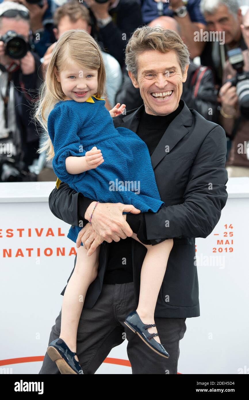 Anna Ferrara and Willem Dafoe attend the photocall for Tommaso during ...