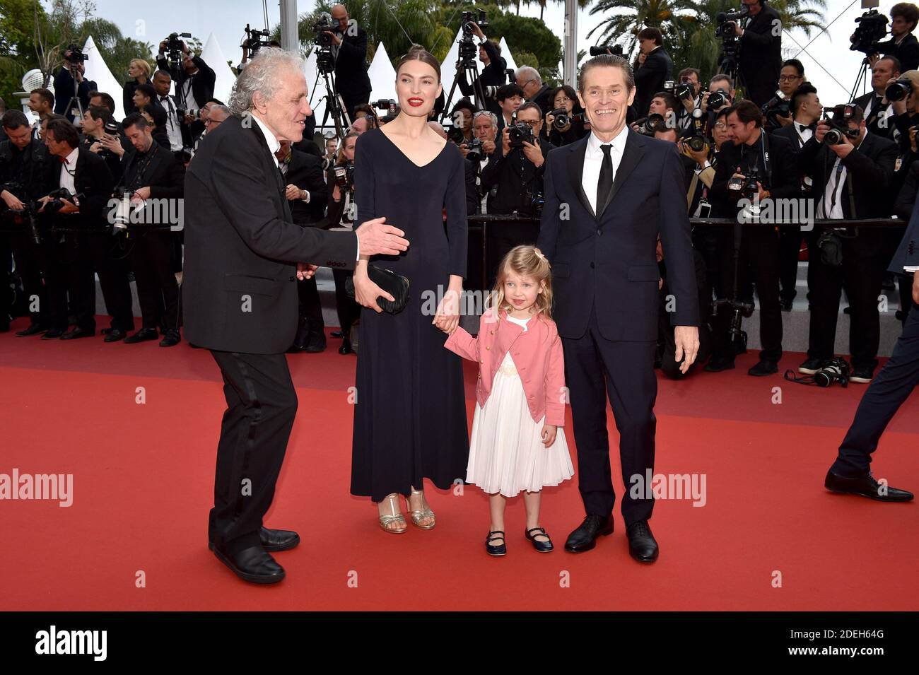 Abel Ferrara, Anna Ferrara, Cristina Chiriac and Willem Dafoe attend ...