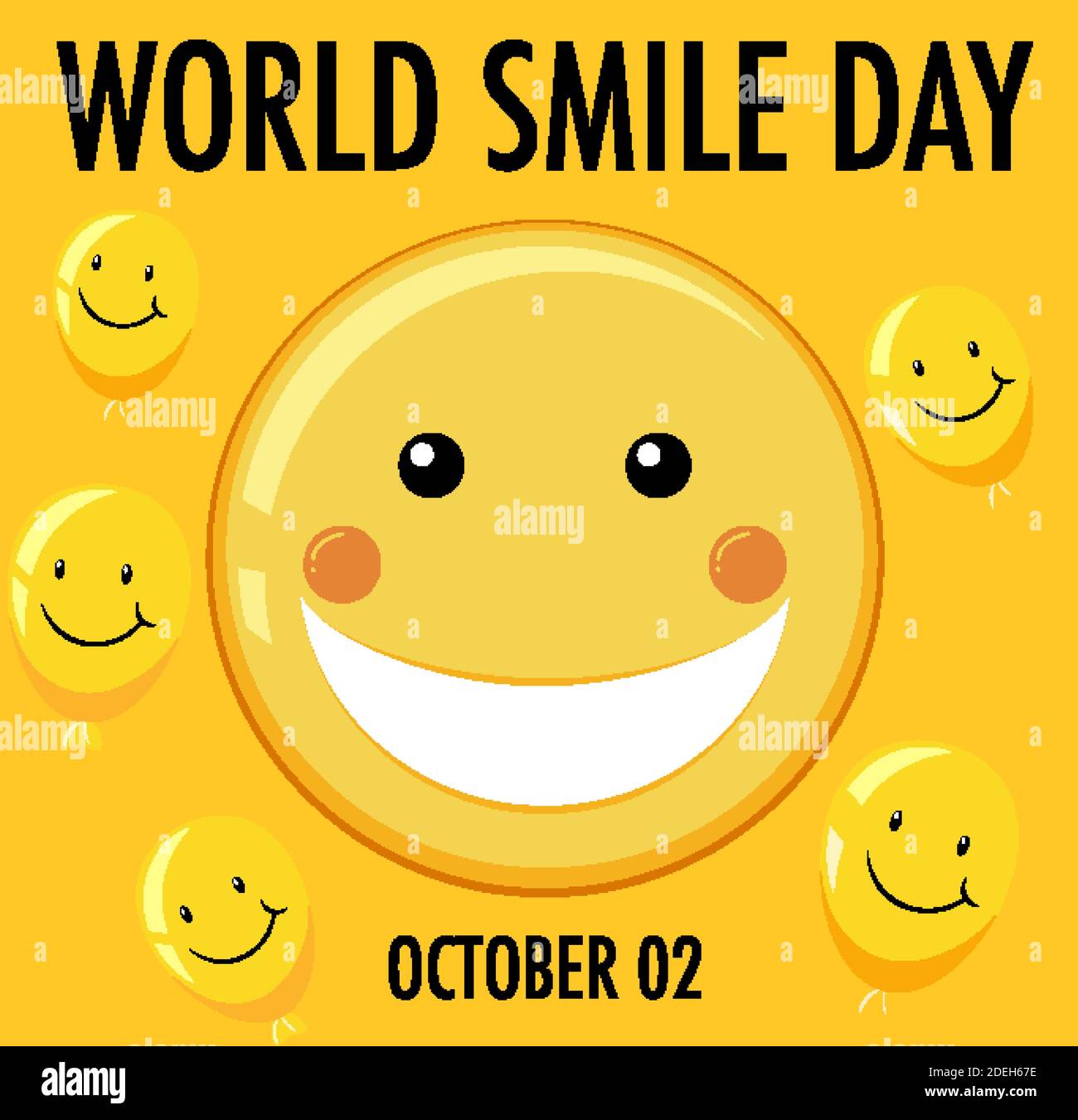 World smile day banner illustration Stock Vector Image & Art - Alamy