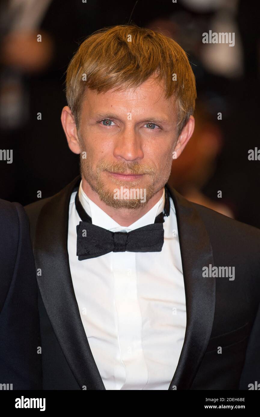 Jeremie Renier arriving on the red carpet of 'Frankie' screening held ...