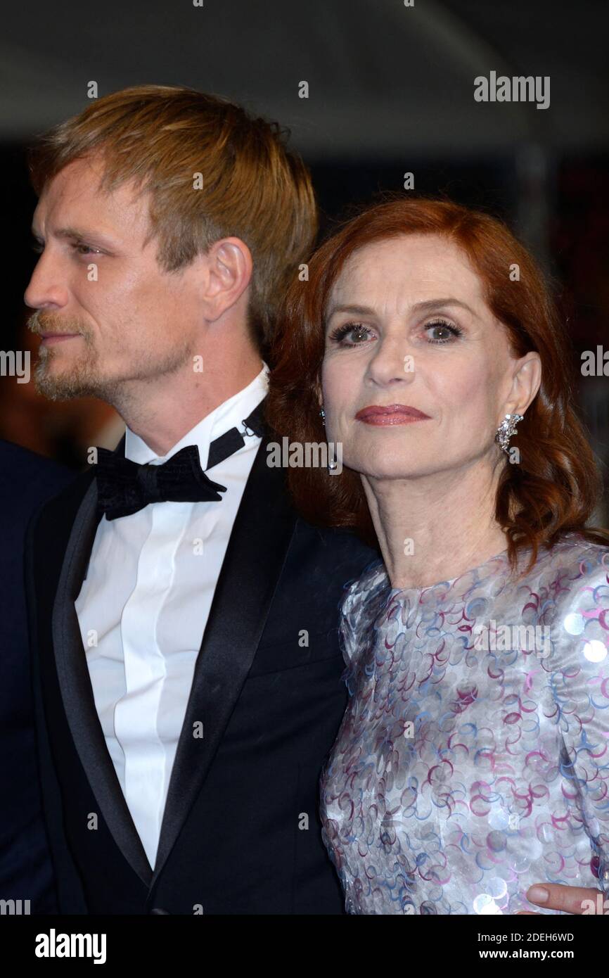 Jeremie Renier and Isabelle Huppert attending the Frankie Premiere as ...