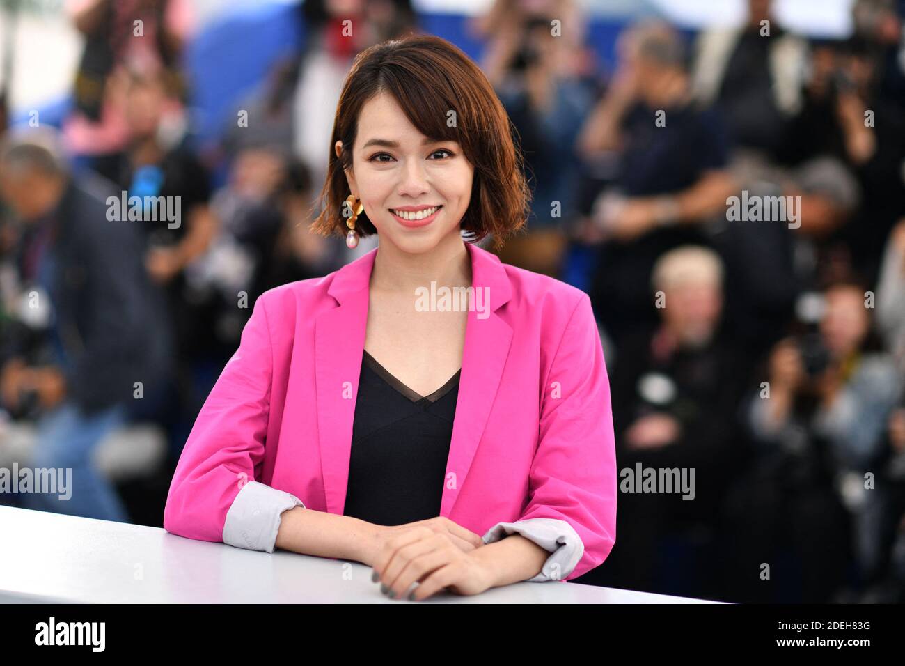 Hsia Yu-Chiao attends the photocall for "Nina Wu" during the 72nd ...
