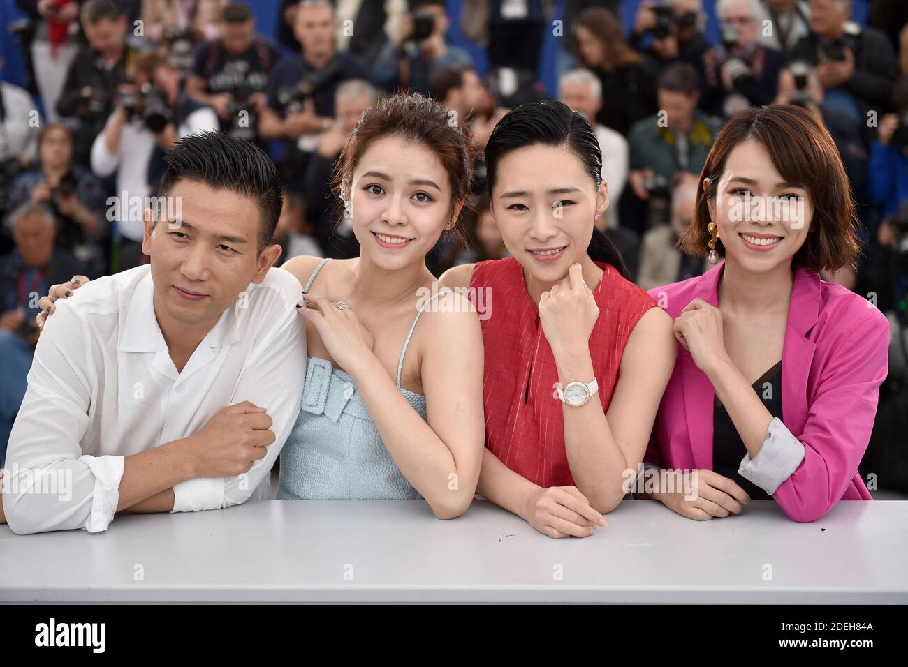 Hsia Yu-chiao, Ke-Xi Wu, Sung Yu-Hua and Midi Z attend the photocall ...
