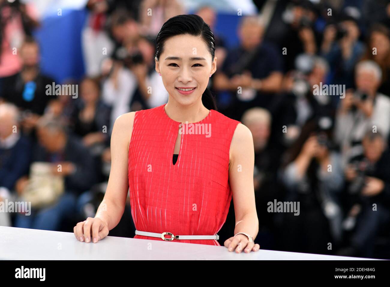 Ke-Xi Wu attends the photocall for "Nina Wu" during the 72nd annual ...