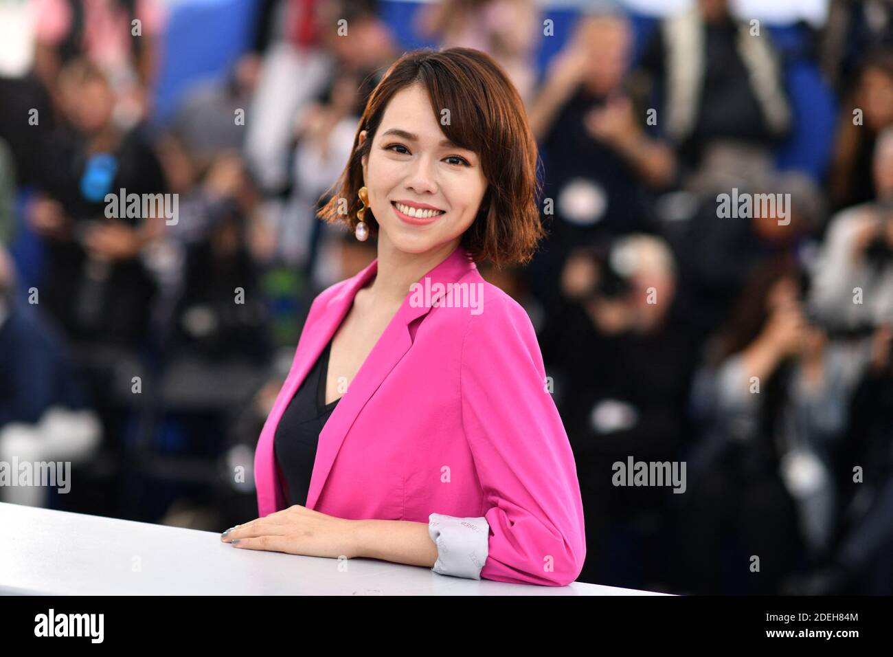 Hsia Yu-Chiao attends the photocall for "Nina Wu" during the 72nd ...