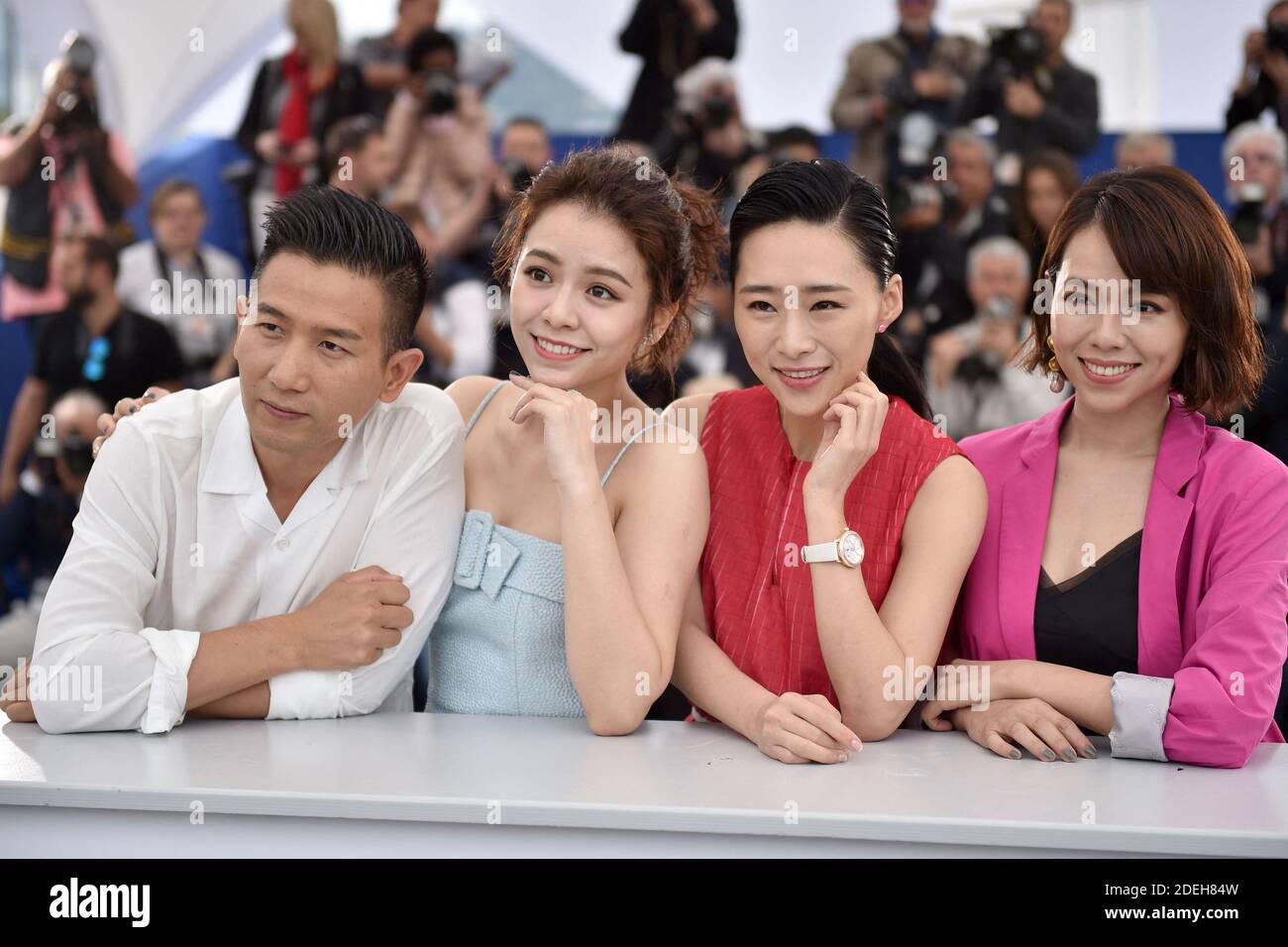 Hsia Yu-chiao, Ke-Xi Wu, Sung Yu-Hua and Midi Z attend the photocall ...