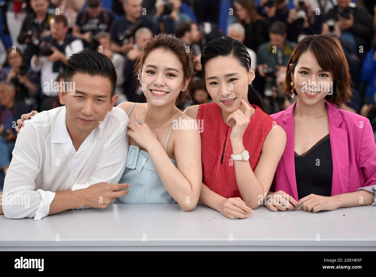 Hsia Yu-chiao, Ke-Xi Wu, Sung Yu-Hua and Midi Z attend the photocall ...