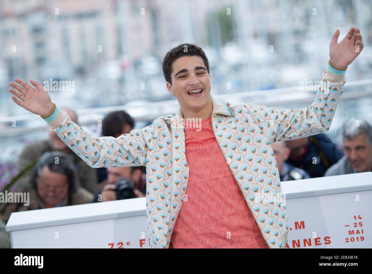 Idir Ben Addi attending the Le Jeune Ahmed Photocall as part of the ...