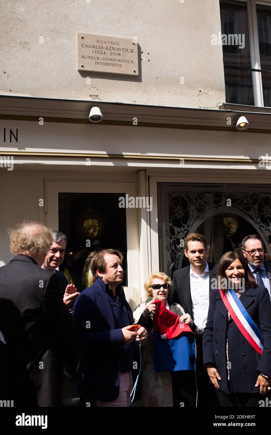 Erik Berchot, pianist, Aida Aznavour, sister of Charles Aznavour, Anne ...