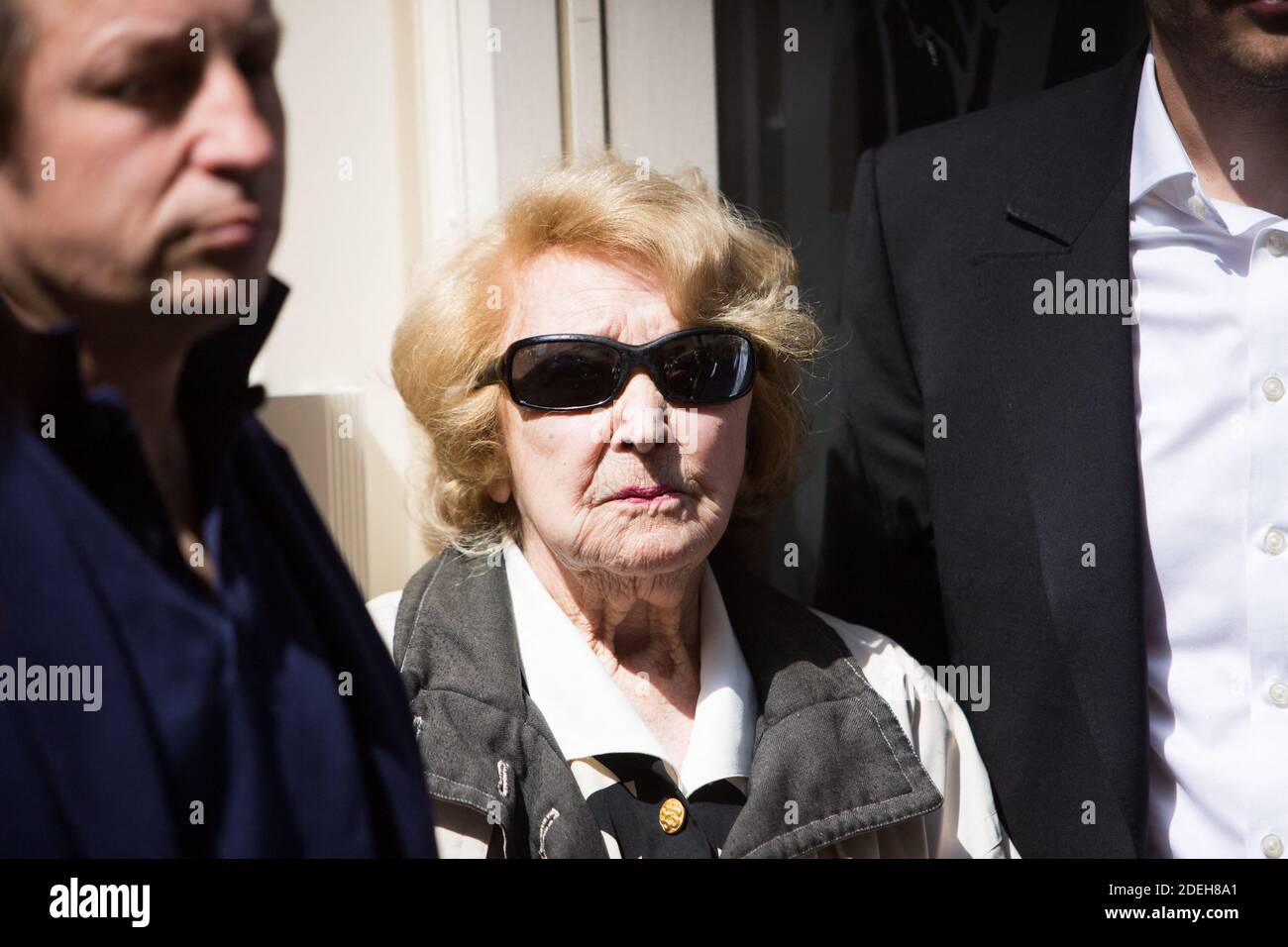 Erik Berchot, pianist, Aida Aznavour, sister of Charles Aznavou here to ...