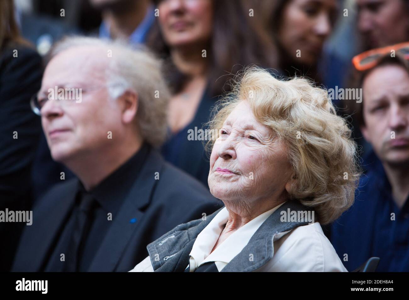 Erik Berchot, pianist, Aida Aznavour, sister of Charles Aznavou here to ...
