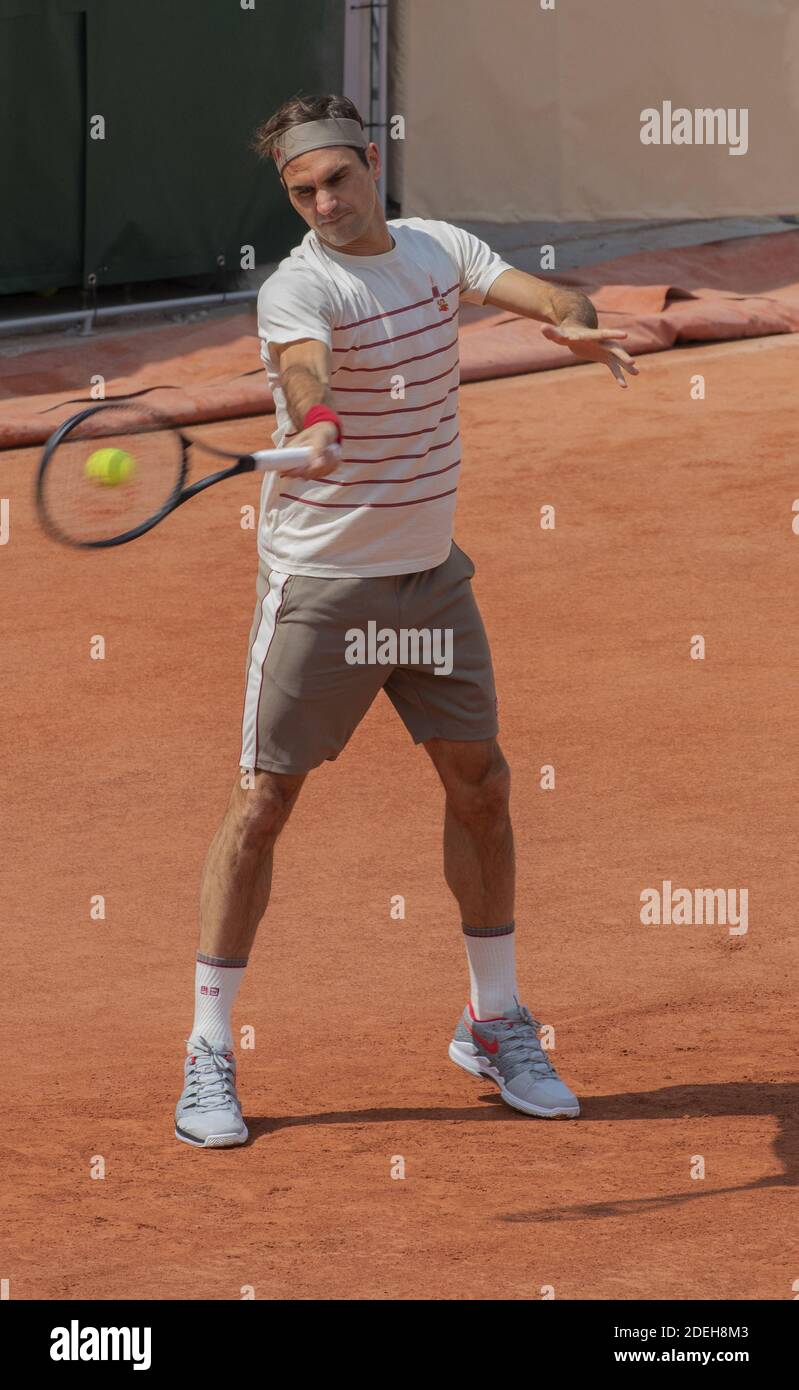 Roger federer french open 2019 hi-res stock photography and images - Alamy