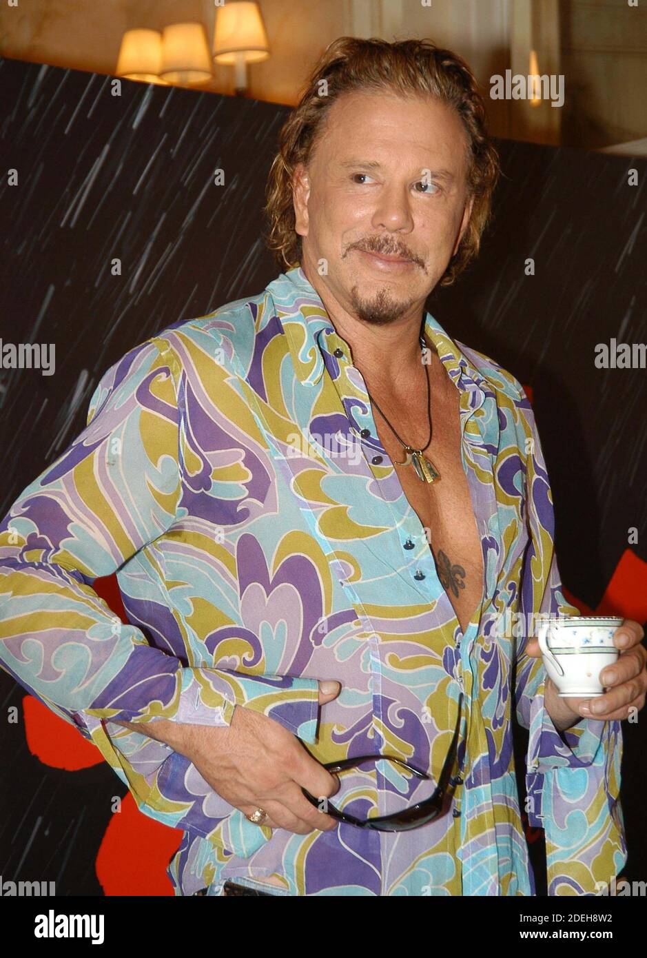 Mickey Rourke, 2015, Photo By John Barrett/PHOTOlink Stock Photo - Alamy