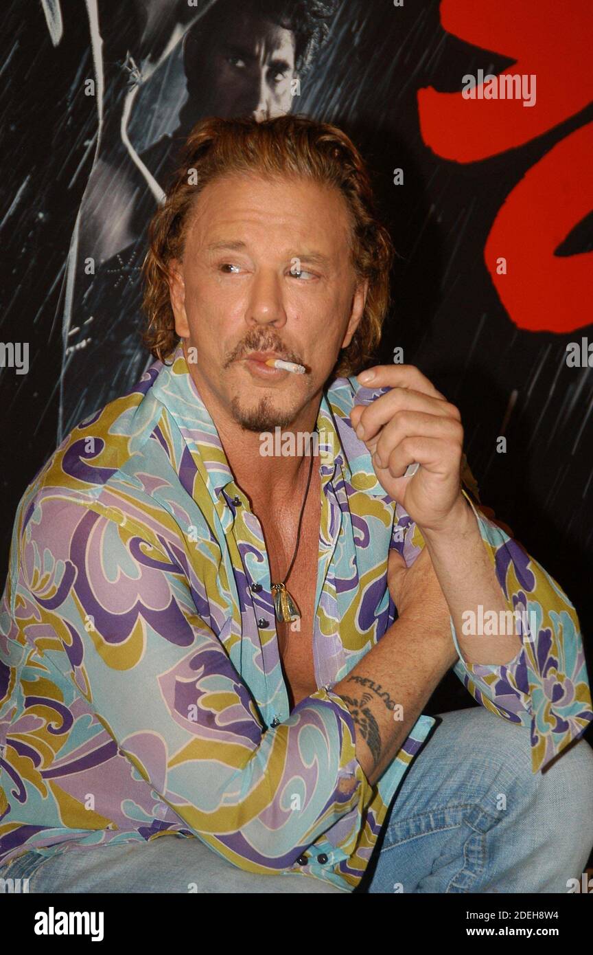 Mickey Rourke, 2015, Photo By John Barrett/PHOTOlink Stock Photo - Alamy