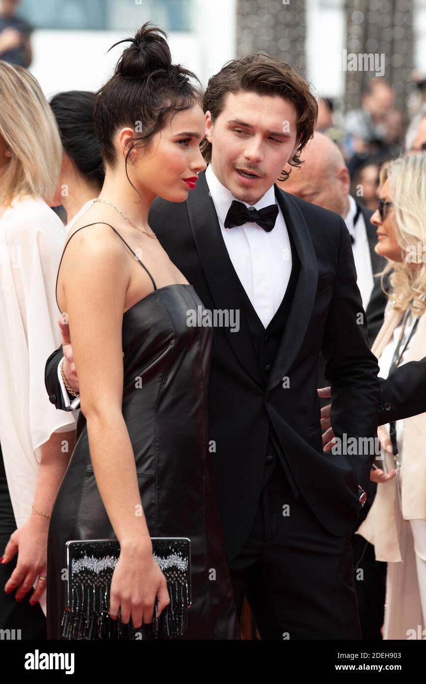 Brooklyn Beckham and Hanna Cross attend the screening of Once Upon a ...