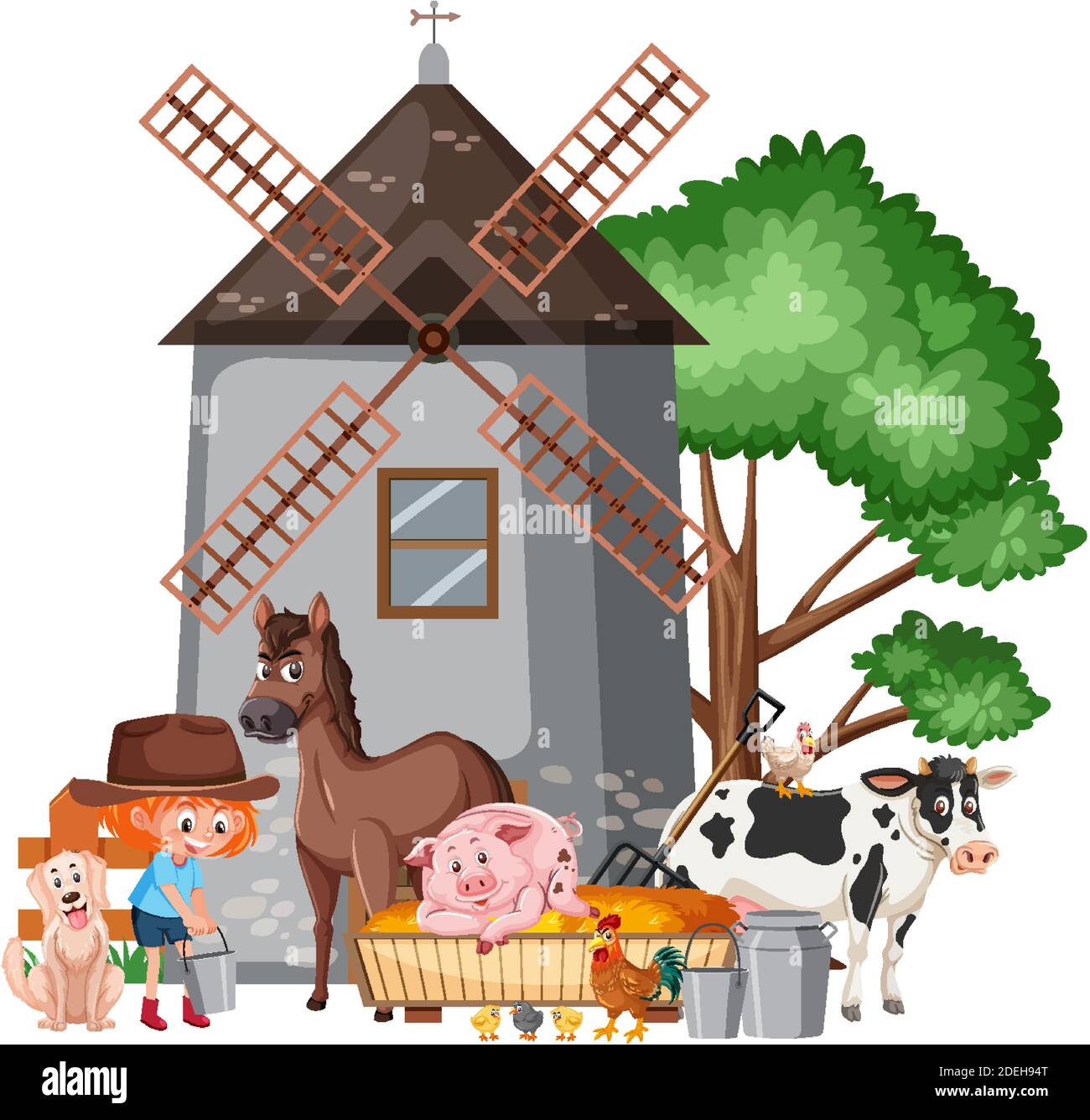 Feeding Animals Clipart
