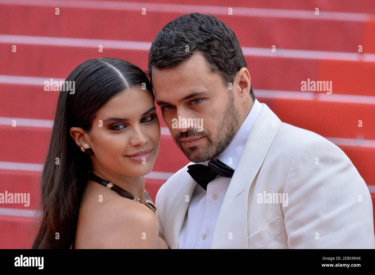 Sara Sampaio, Oliver Ripley attending the premiere of Once Upon A Time ...