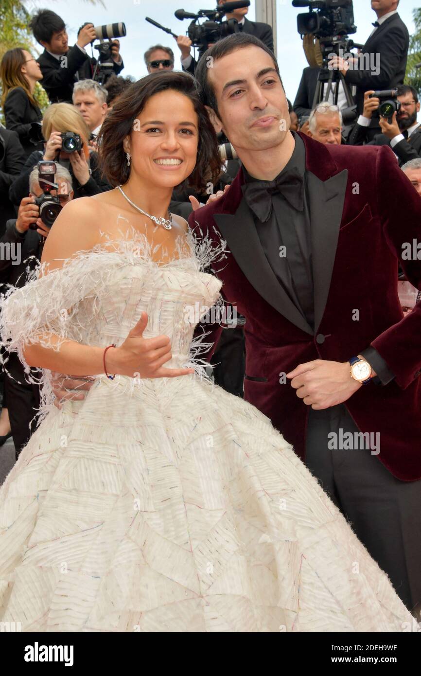 Michelle Rodriguez attending the premiere of Once Upon A Time In ...