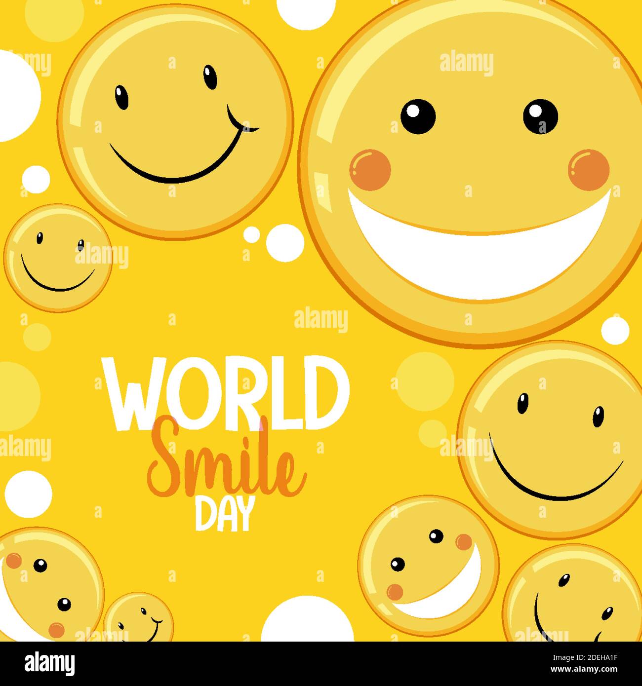 World smile day banner illustration Stock Vector Image & Art - Alamy