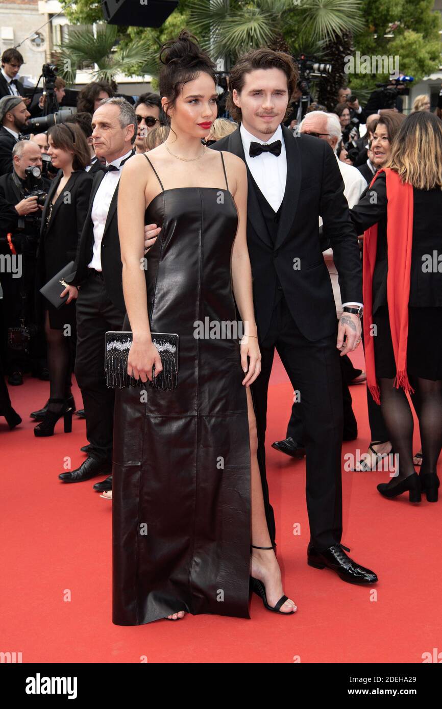 Brooklyn Beckham and Hanna Cross attend the screening of Once Upon a ...