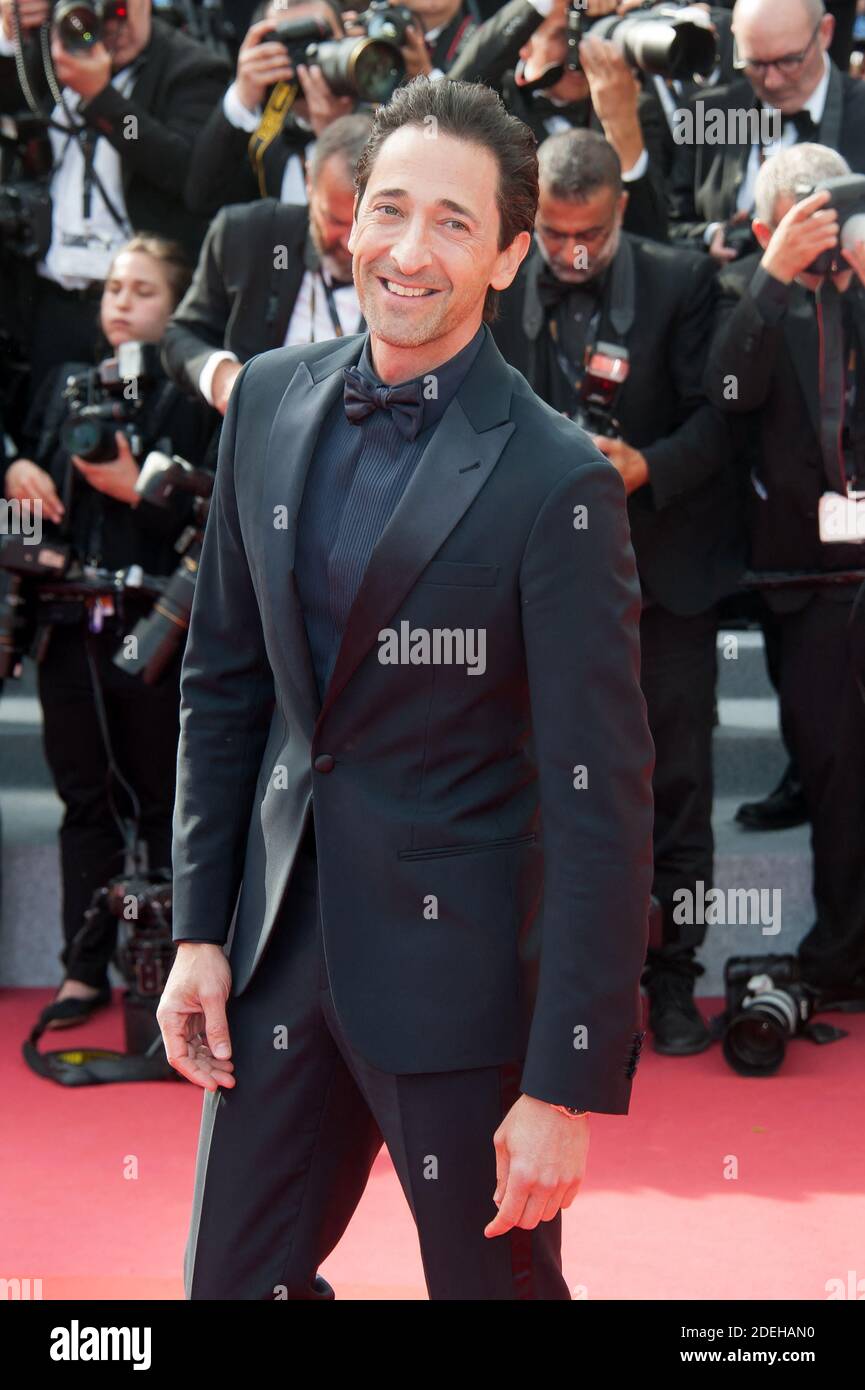 Adrien Brody arriving on the red carpet of 'Once Upon a Time in ...