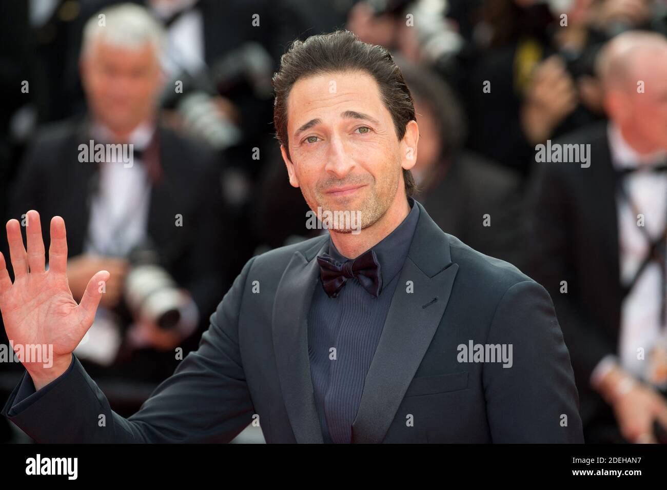 Adrien Brody arriving on the red carpet of 'Once Upon a Time in ...