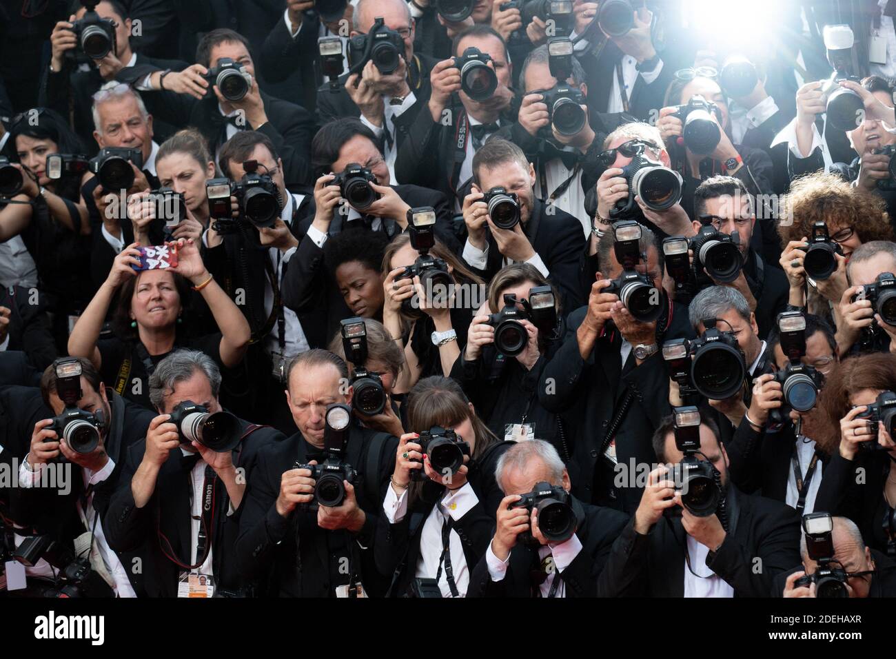 Photographers shooting during the Once Upon A Time... In Holywood ...