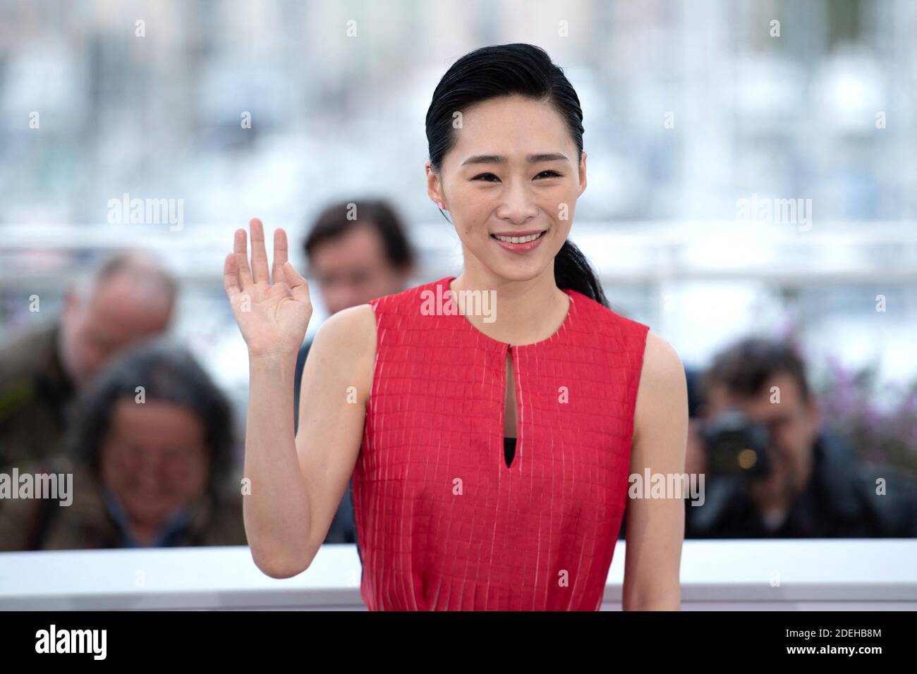 Ke-Xi Wu attending the Nina Wu Photocall as part of the 72nd Cannes ...