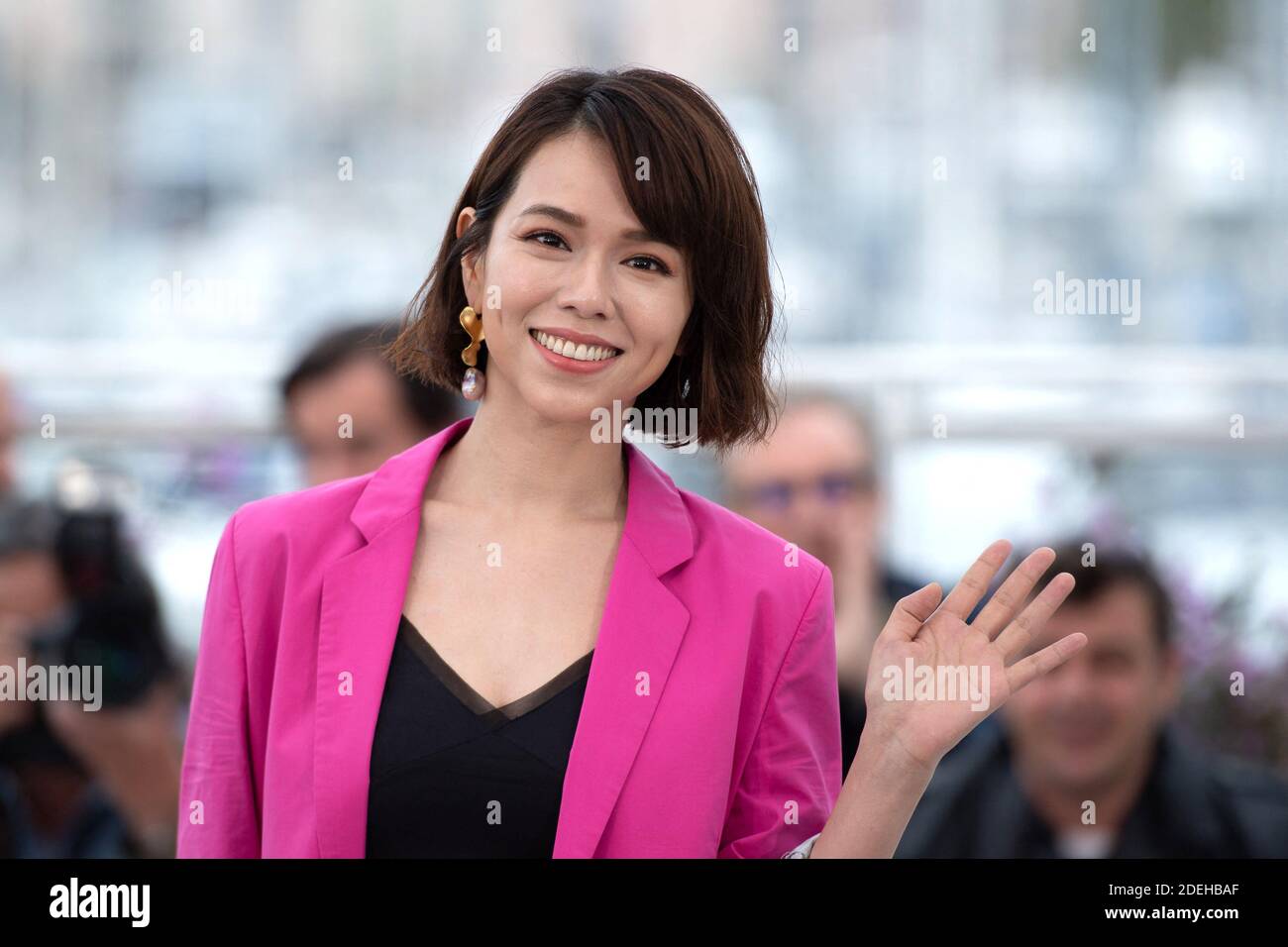 Hsia Yu-Chiao attending the Nina Wu Photocall as part of the 72nd ...