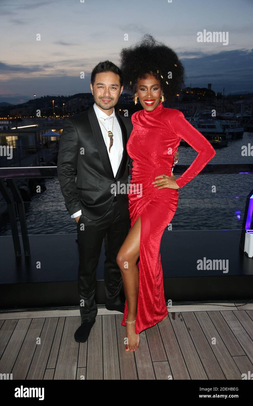 Exclusive - David Luu and his wife Moana Luu attending the Heart Fund ...