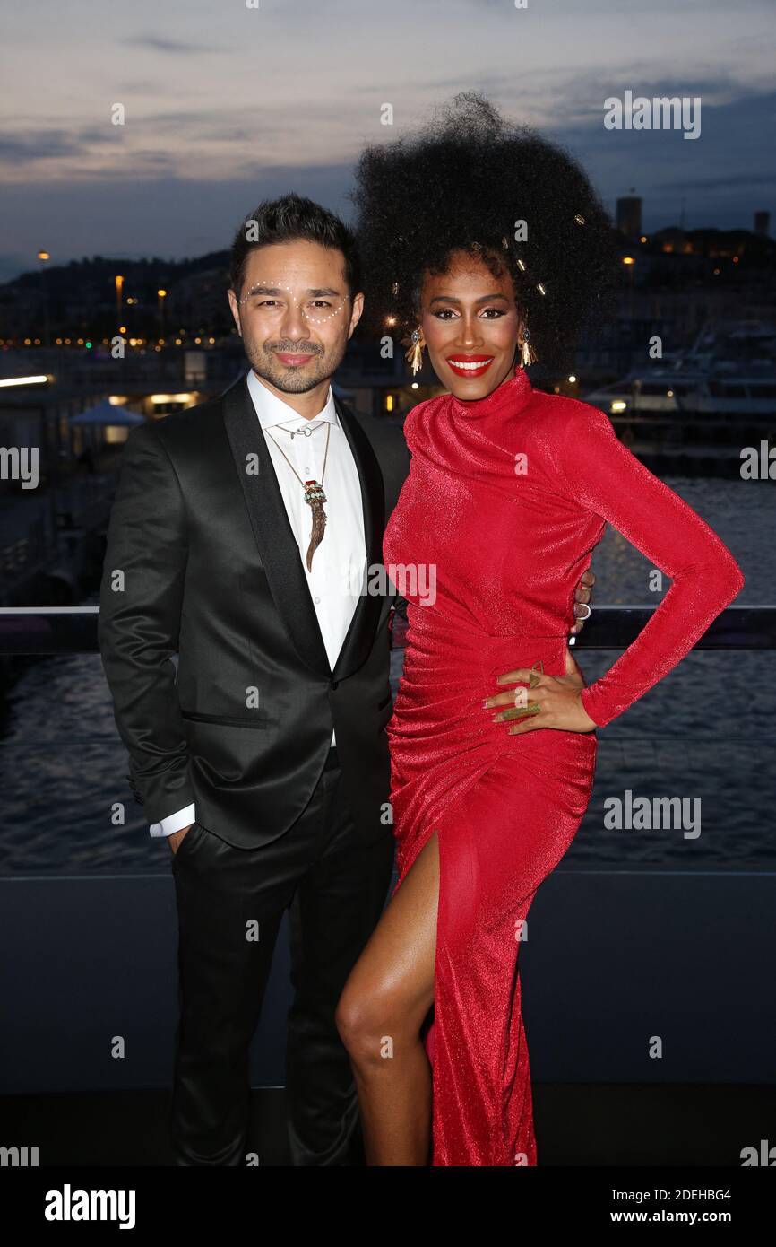 Exclusive - David Luu and his wife Moana Luu attending the Heart Fund ...