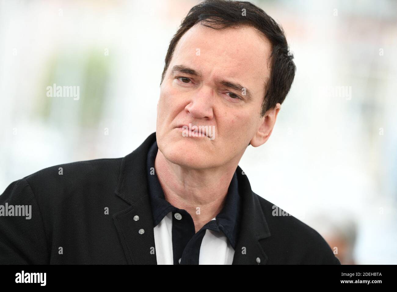 Quentin Tarantino posing during the photocall of Once Upon A Time In ...