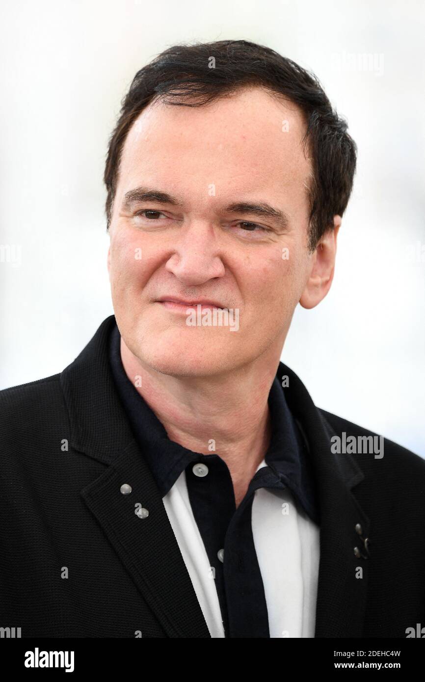 Director Quentin Tarantino attends the photocall for Once Upon A Time ...