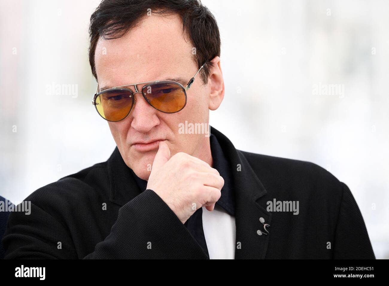 Director Quentin Tarantino attends the photocall for Once Upon A Time ...