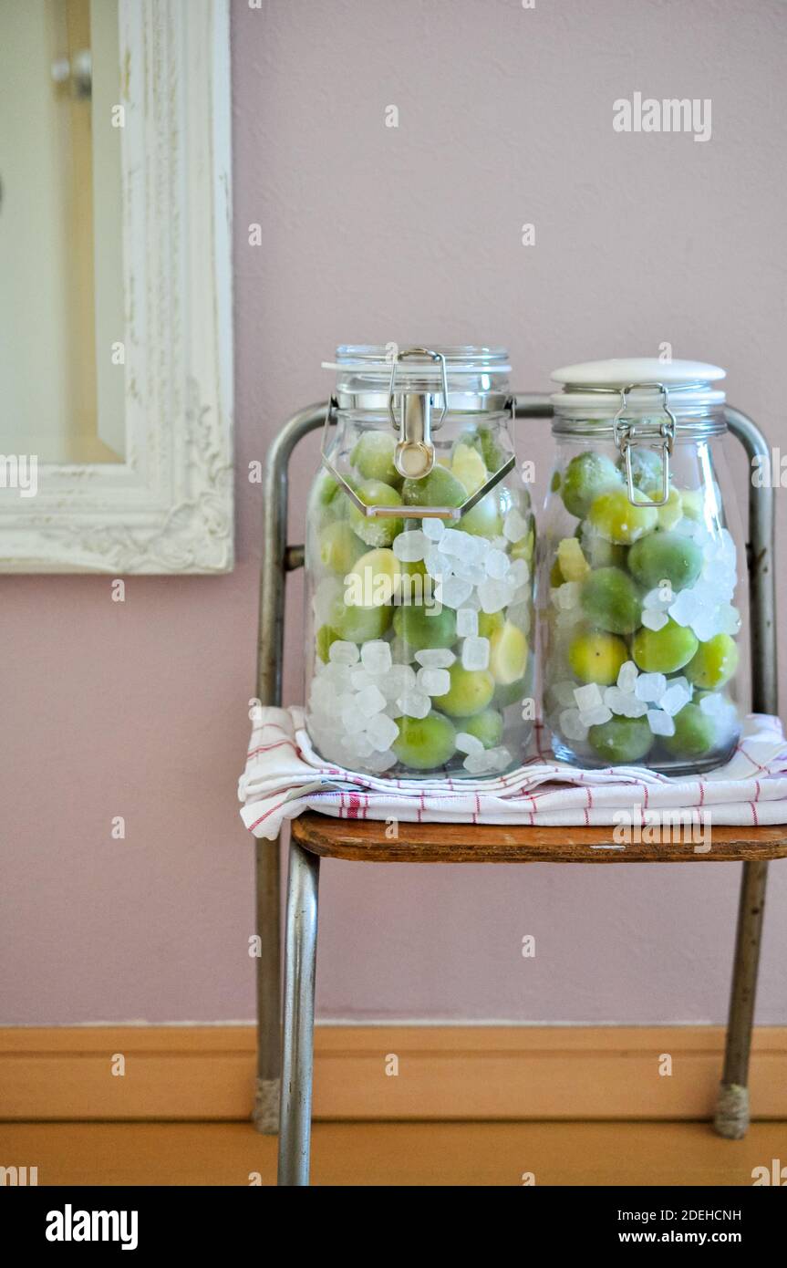 Japanese Apricot Syrup Stock Photo - Alamy