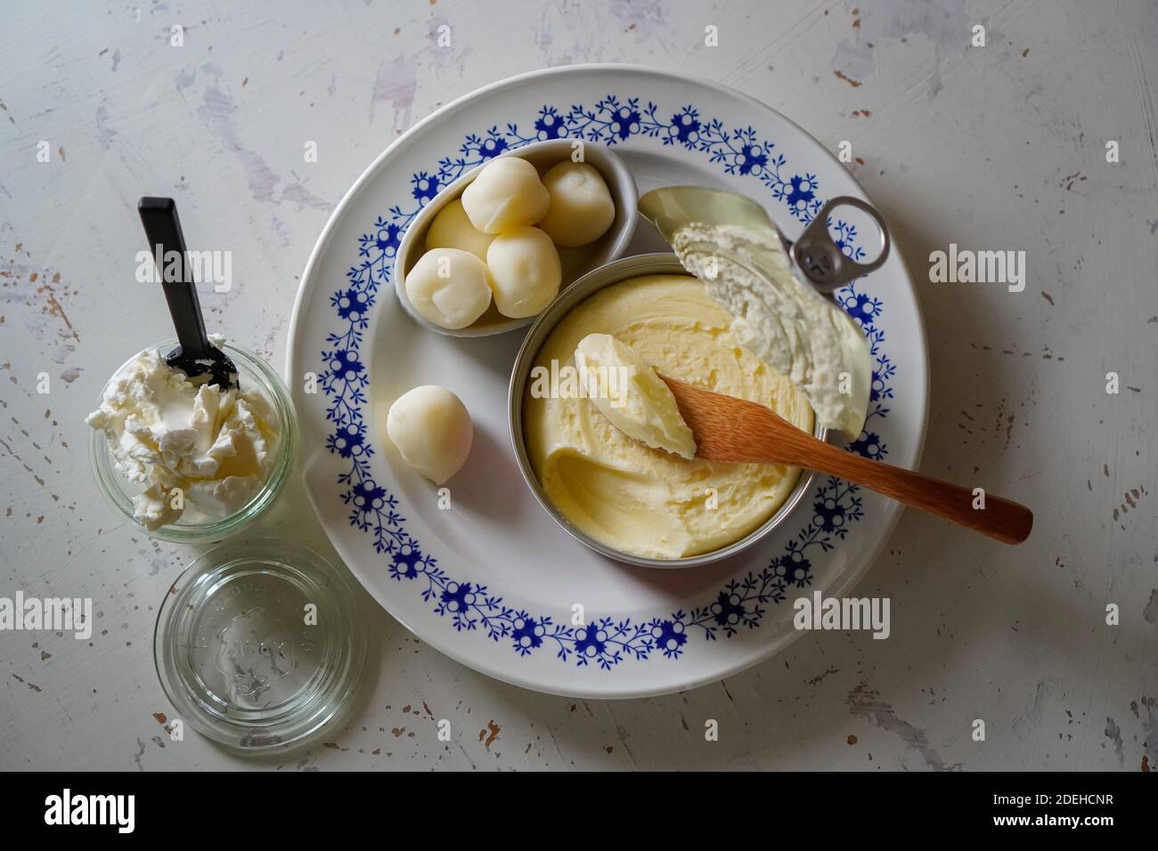 Cheese and Butter produced in Hokkaido, Japan Stock Photo - Alamy