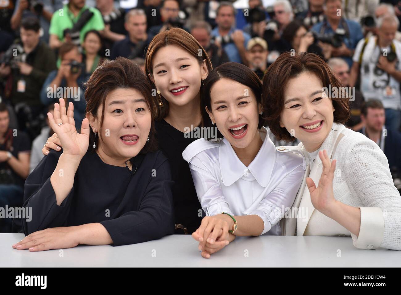 Lee Jung-Eun, Park So-dam, Cho Yeo-jeong and Chang Hyae-Jin attend the ...
