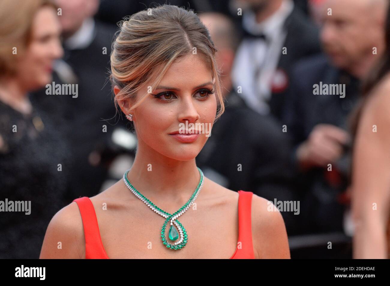 Lala Rudge attending the premiere of Roubaix, Une Lumiere during 72nd ...