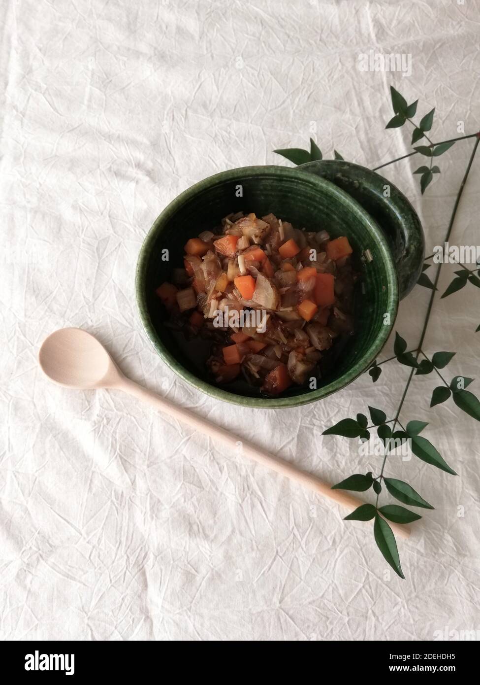 Tekka Miso (Miso seasoned Chopped Root Vegetables), Japanese Food Stock ...