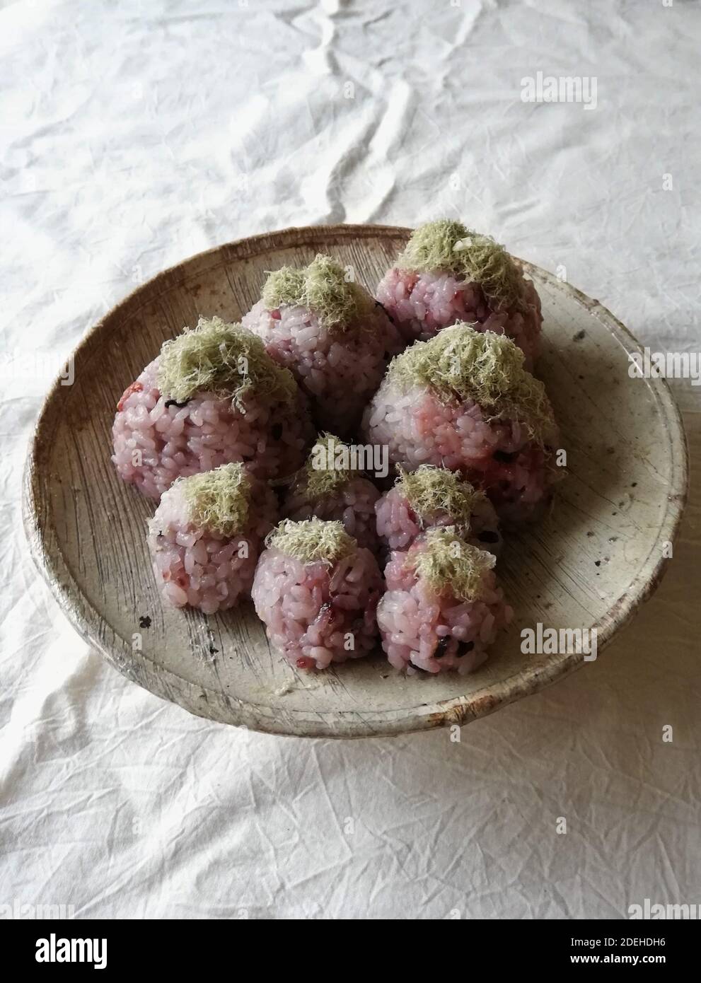 Pickled plum rice ball hi-res stock photography and images - Alamy