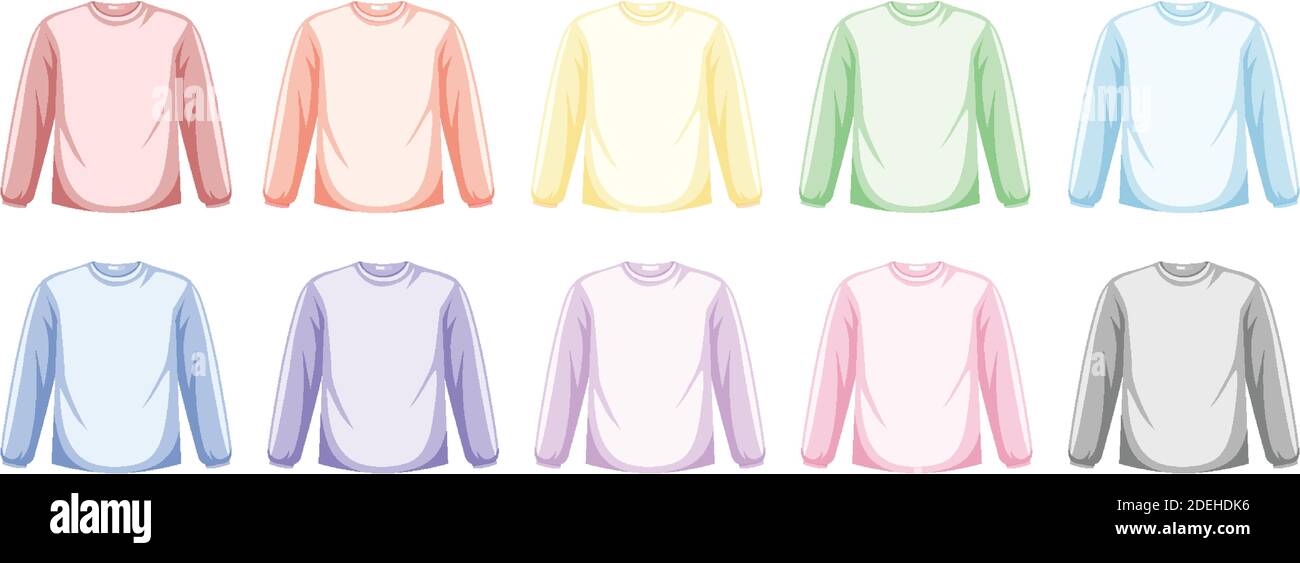 Set of jumper on white background illustration Stock Vector Image & Art ...