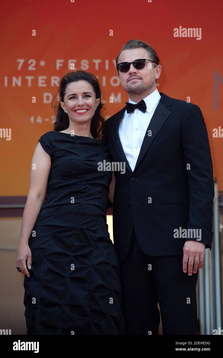 Leila Conners and Leonardo di Caprio attending the Roubaix, Une Lumiere ...